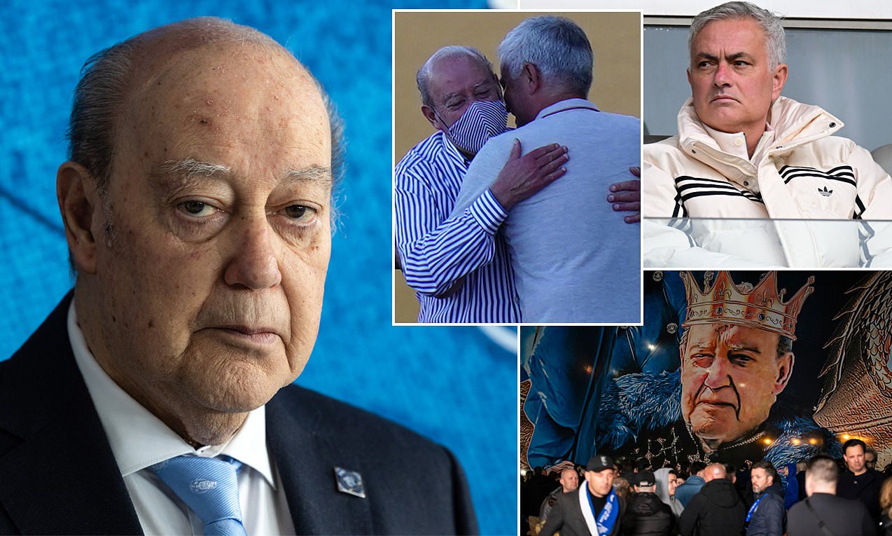Jose Mourinho leads host of football stars paying tribute to Porto ...