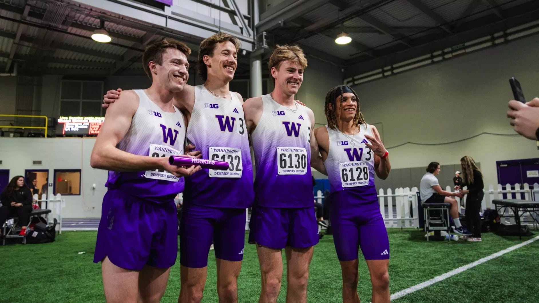 Washington track team sets world record on Friday at Husky Classic meet