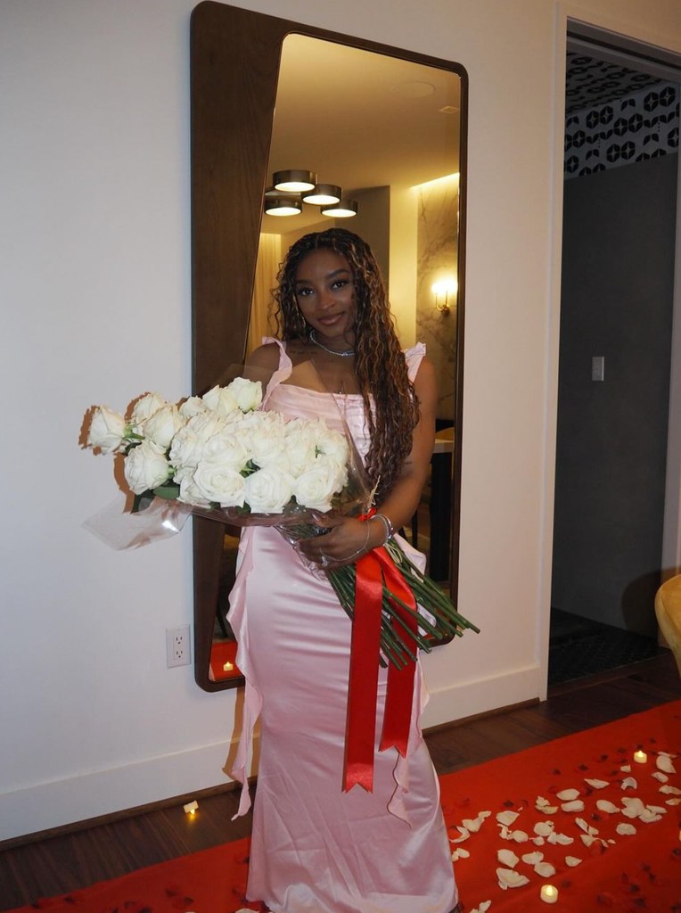 Simone Biles shows off hair transformation in loved-up photos with ...