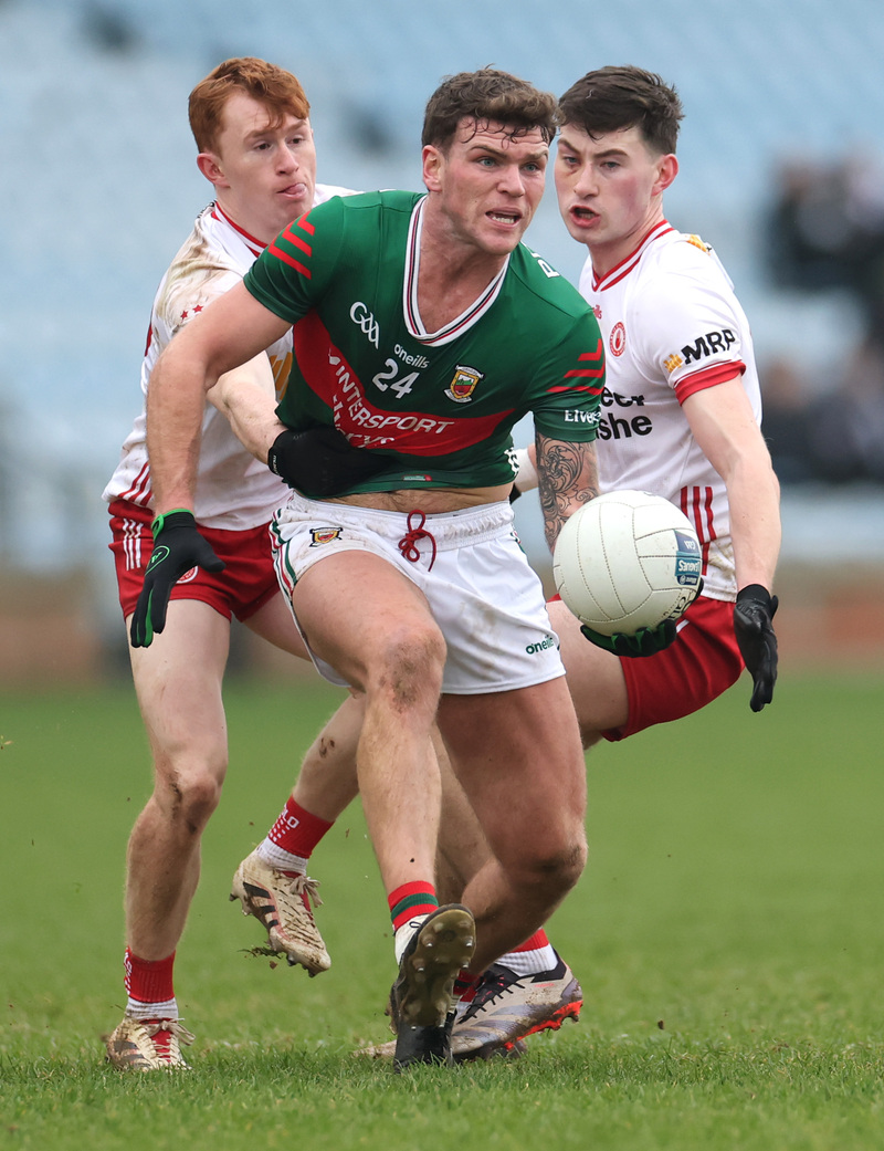 Mayo grind out first league points with narrow win against Tyrone