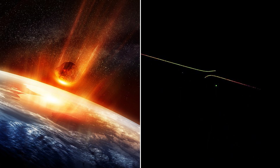 Animation reveals projected path of the 'city-destroying' asteroid