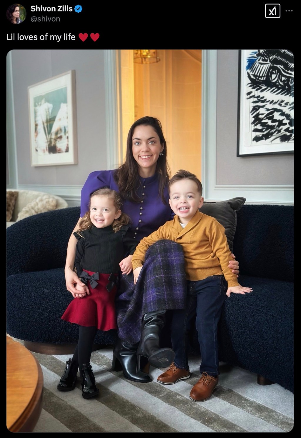 Elon Musk gushes over baby mama Shivon Zilis and kids in the middle of ...