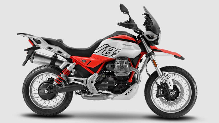 This Rosso Fuji Livery For the Moto Guzzi V85TT Is Pure Eye Candy