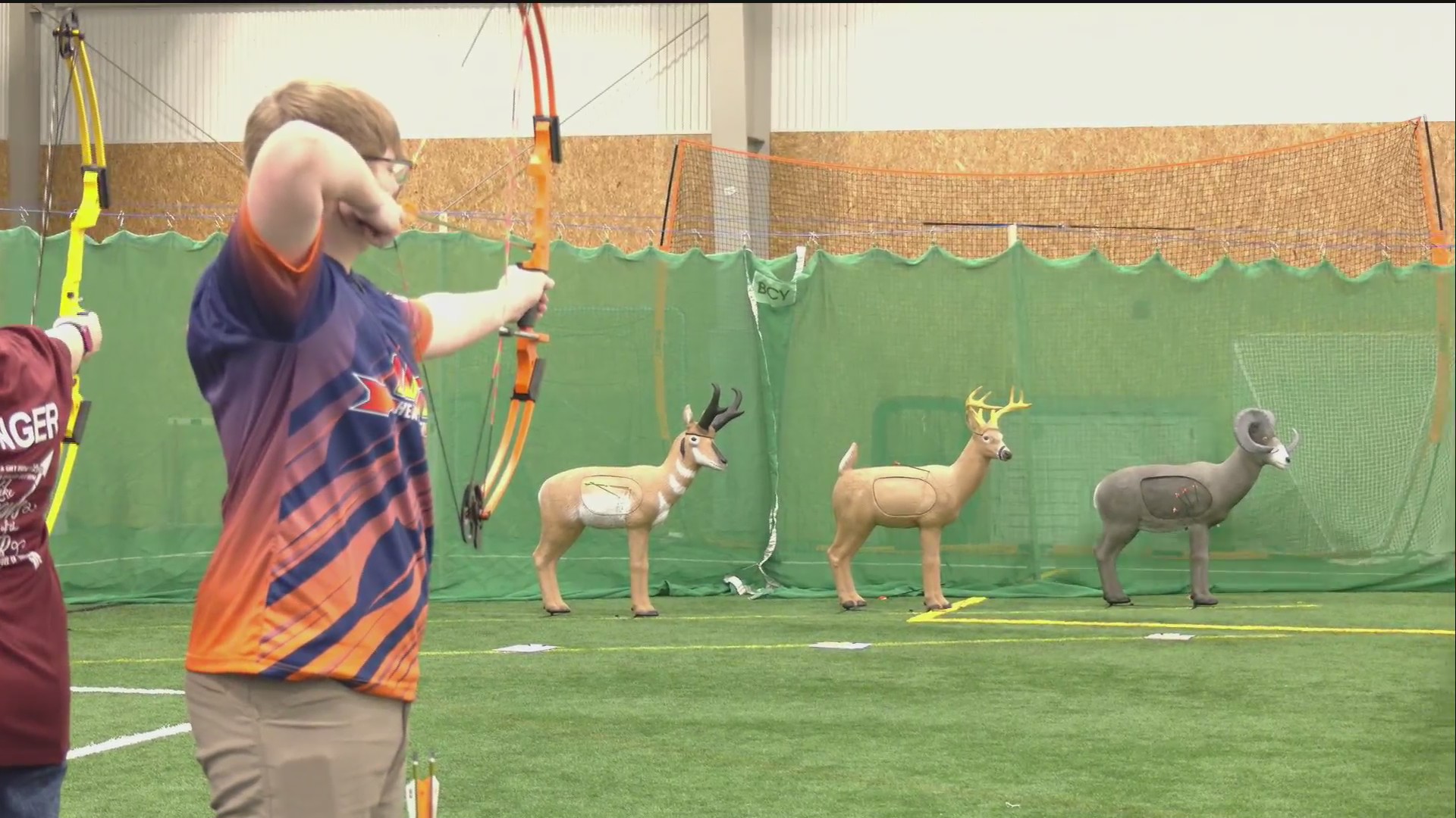 Students participate in ‘Bullseye at the Bridge’ archery competition