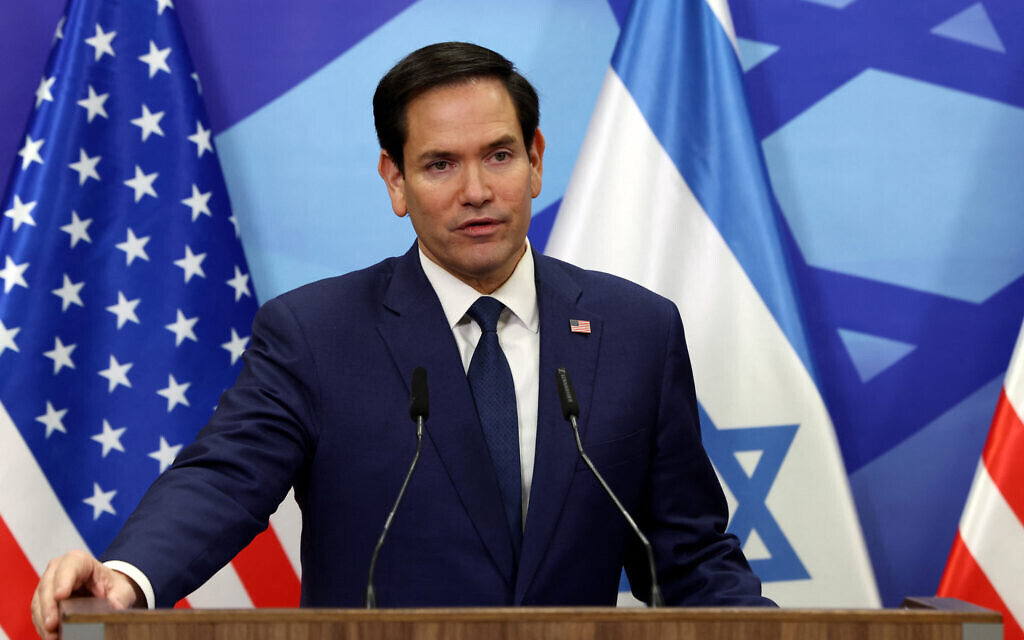 US Secretary of State Rubio to visit Israel later this month; early ...
