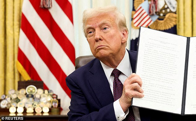 Trump's Oval Office swaps out a controversial presidential portrait