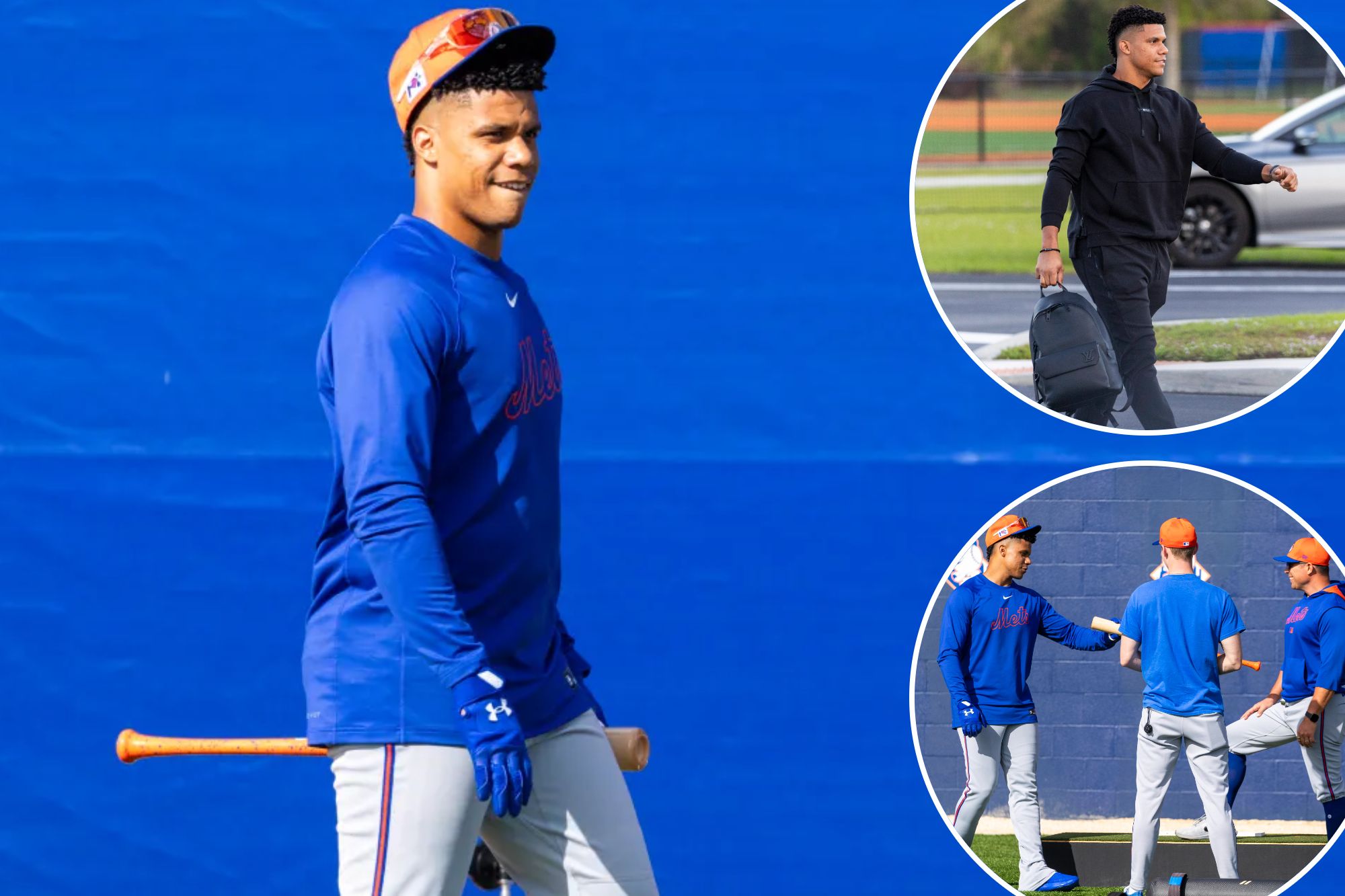 Juan Soto arrives at spring training as Mets tenure officially begins