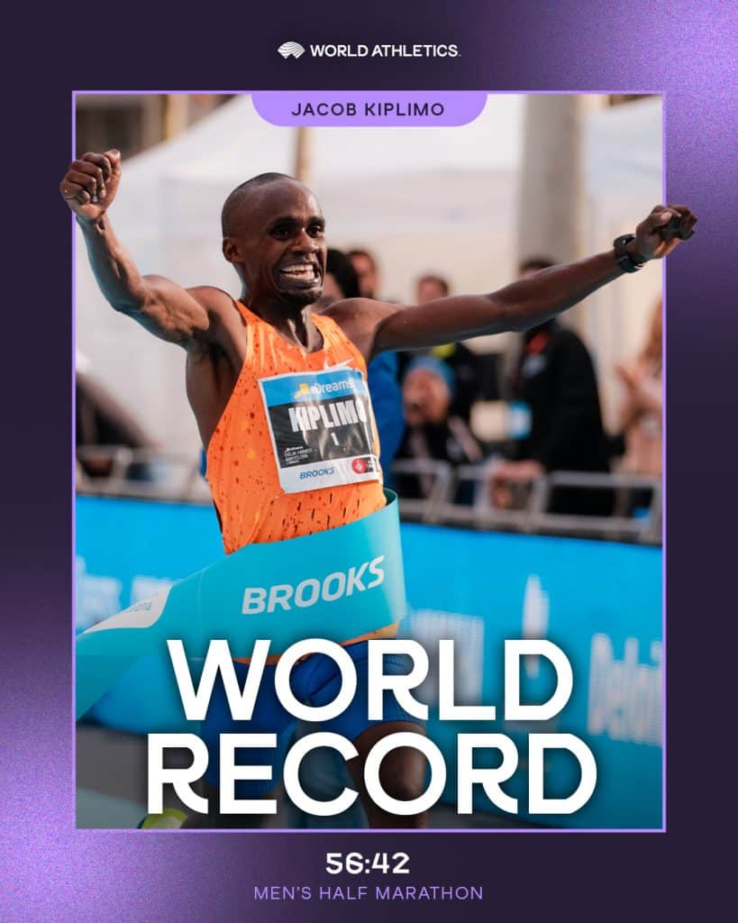 Jacob Kiplimo Destroys Half Marathon World Record in Barcelona