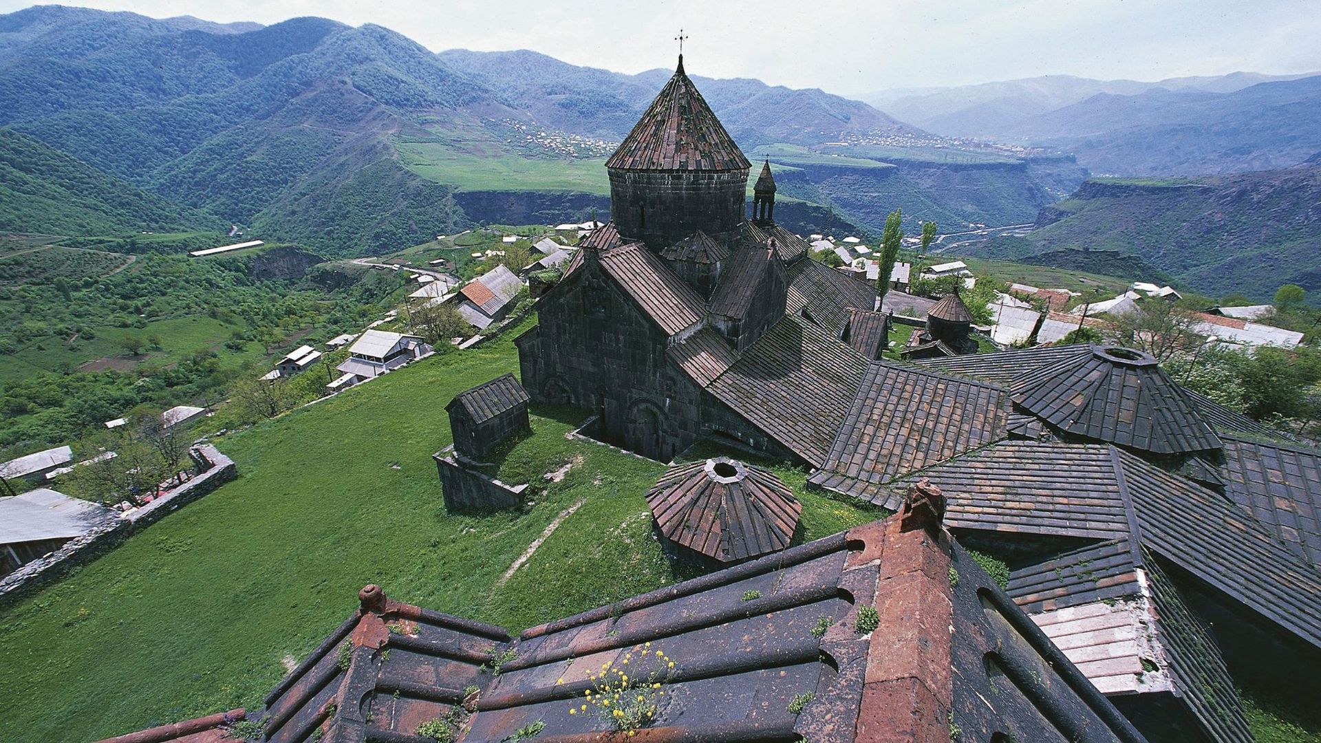 Mountains and monasteries in Armenia