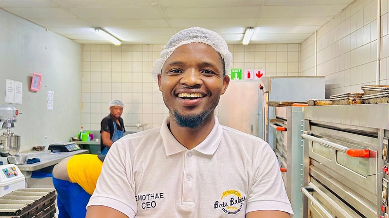 Township entrepreneur's bakery success shows path for SA youth