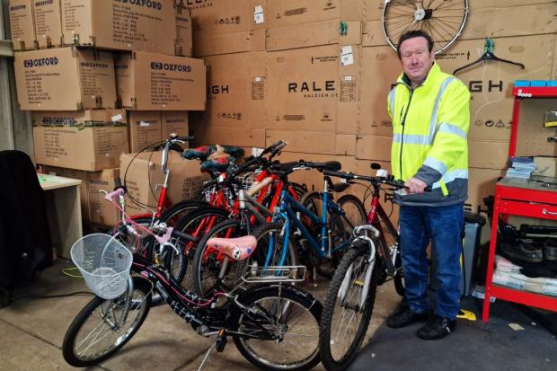 Basildon bike recycling scheme gives unwanted bikes new lease of life