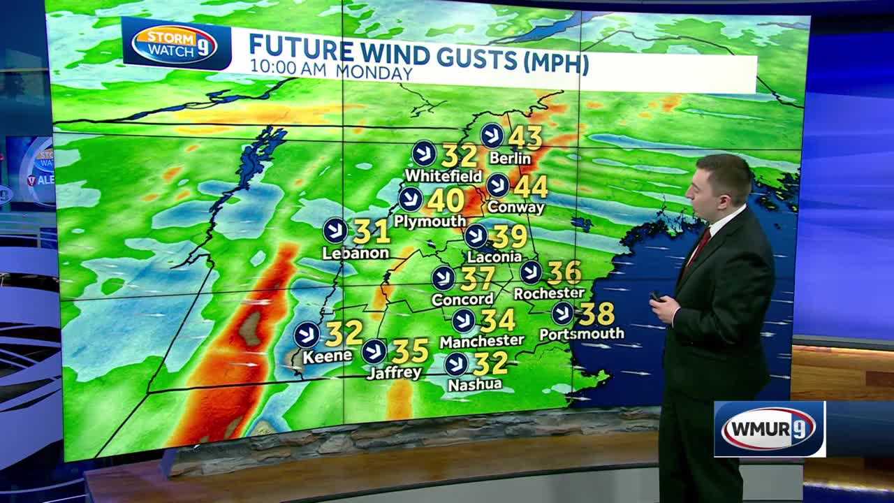 Gusts topping 40-50 mph likely Monday, Tuesday with frigid wind chills