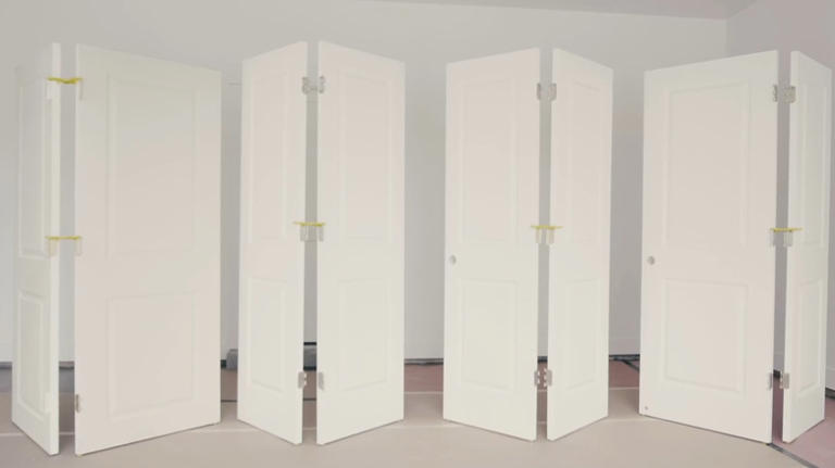 The Genius Trick You Need To Paint Multiple Interior Doors In A Snap