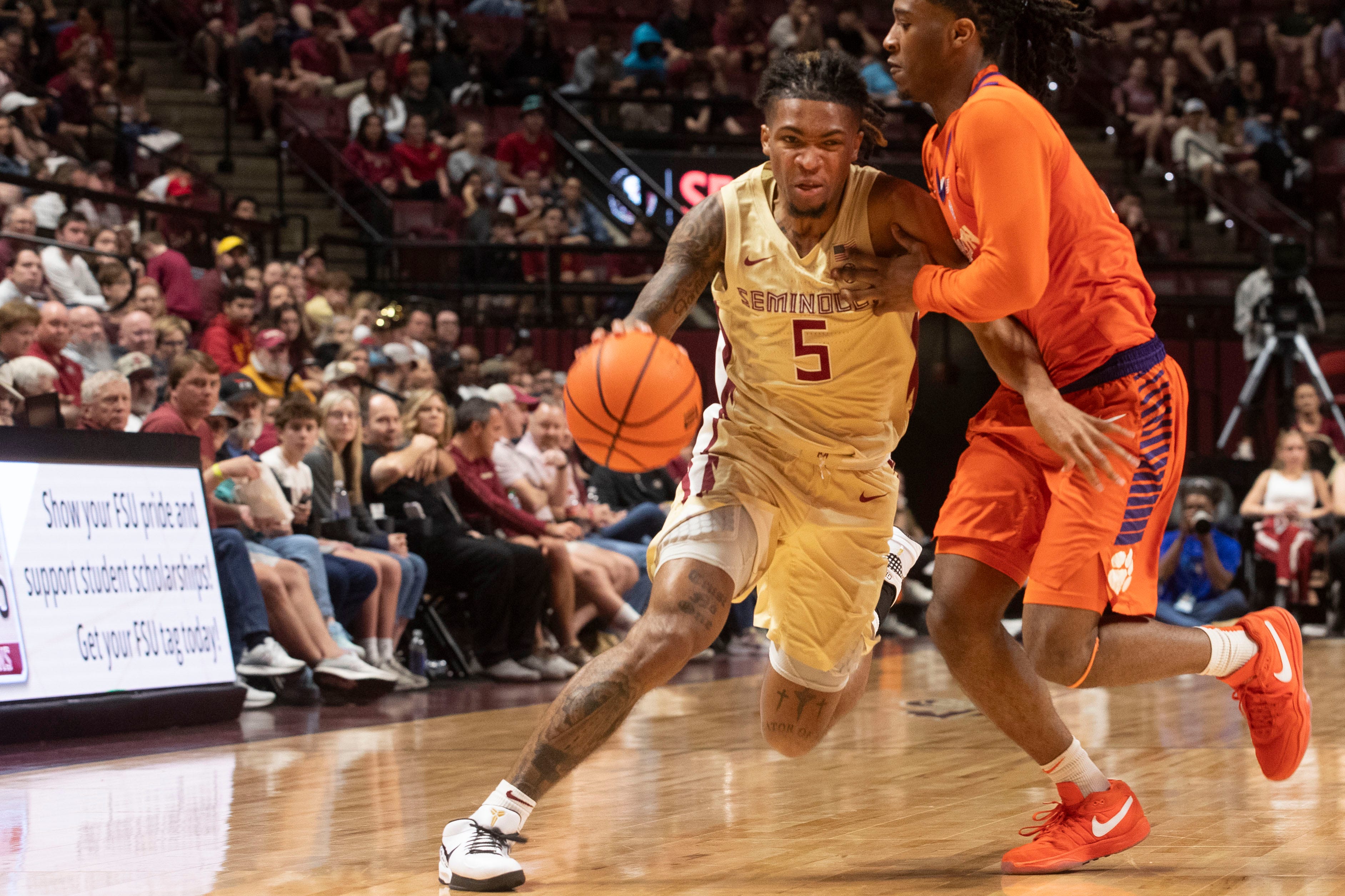 FSU basketball gets derailed for the second time against No. 19 Clemson ...