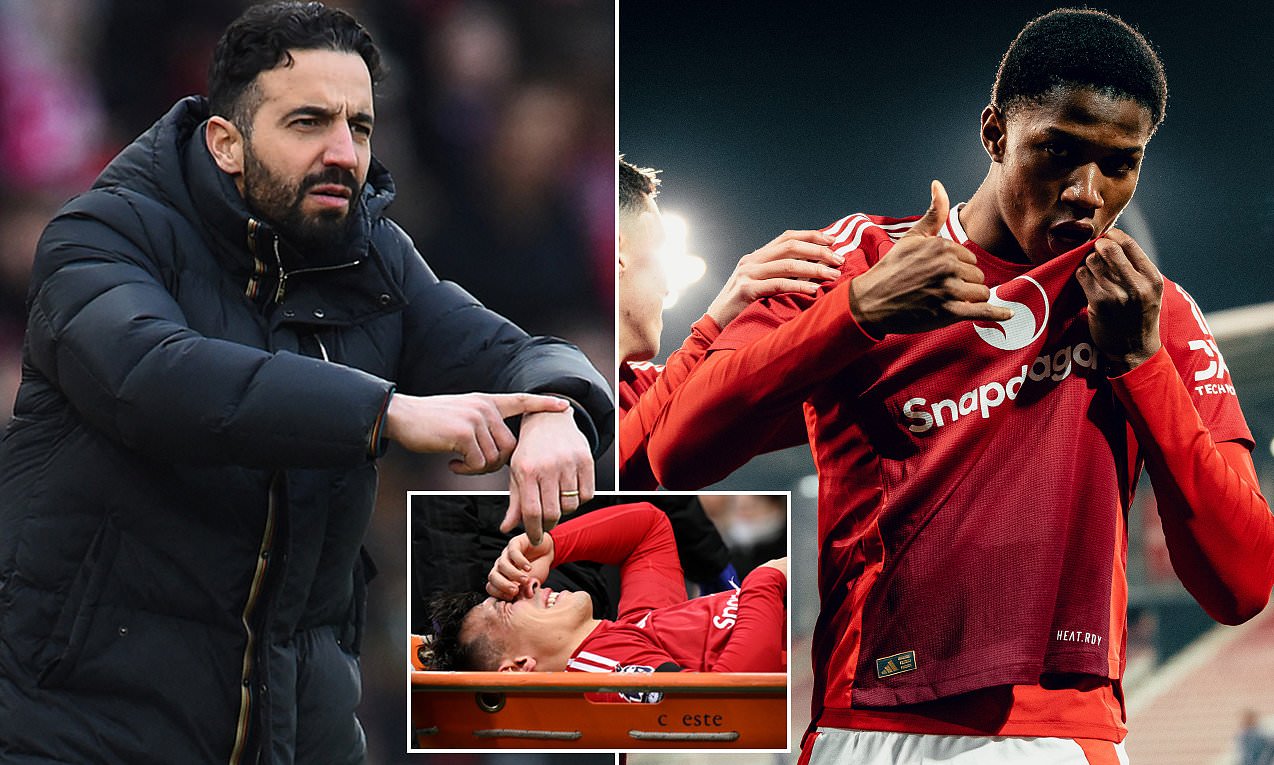 Revealed: The SEVEN academy stars Ruben Amorim has added to his injury ...