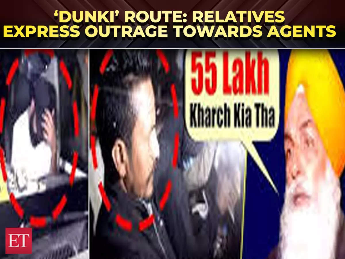 ‘Dunki’ route row: Relatives express outrage towards agents as Indian ...