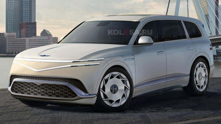 "벤틀리보다 럭셔리하네" 제네시스 'GV90' 예상도 등장. 진짜 이렇게 나올까?