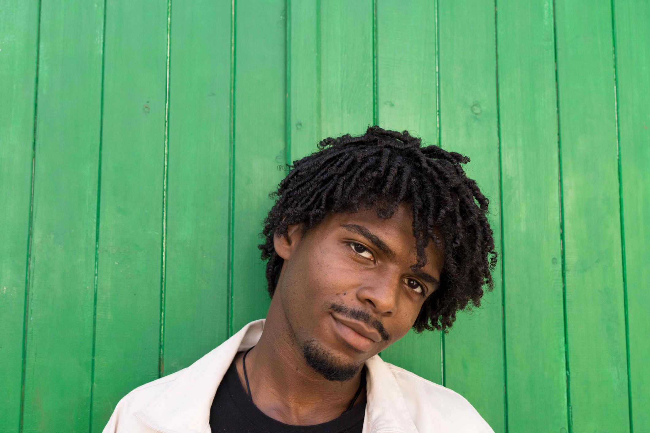 Common curly hair styles for men