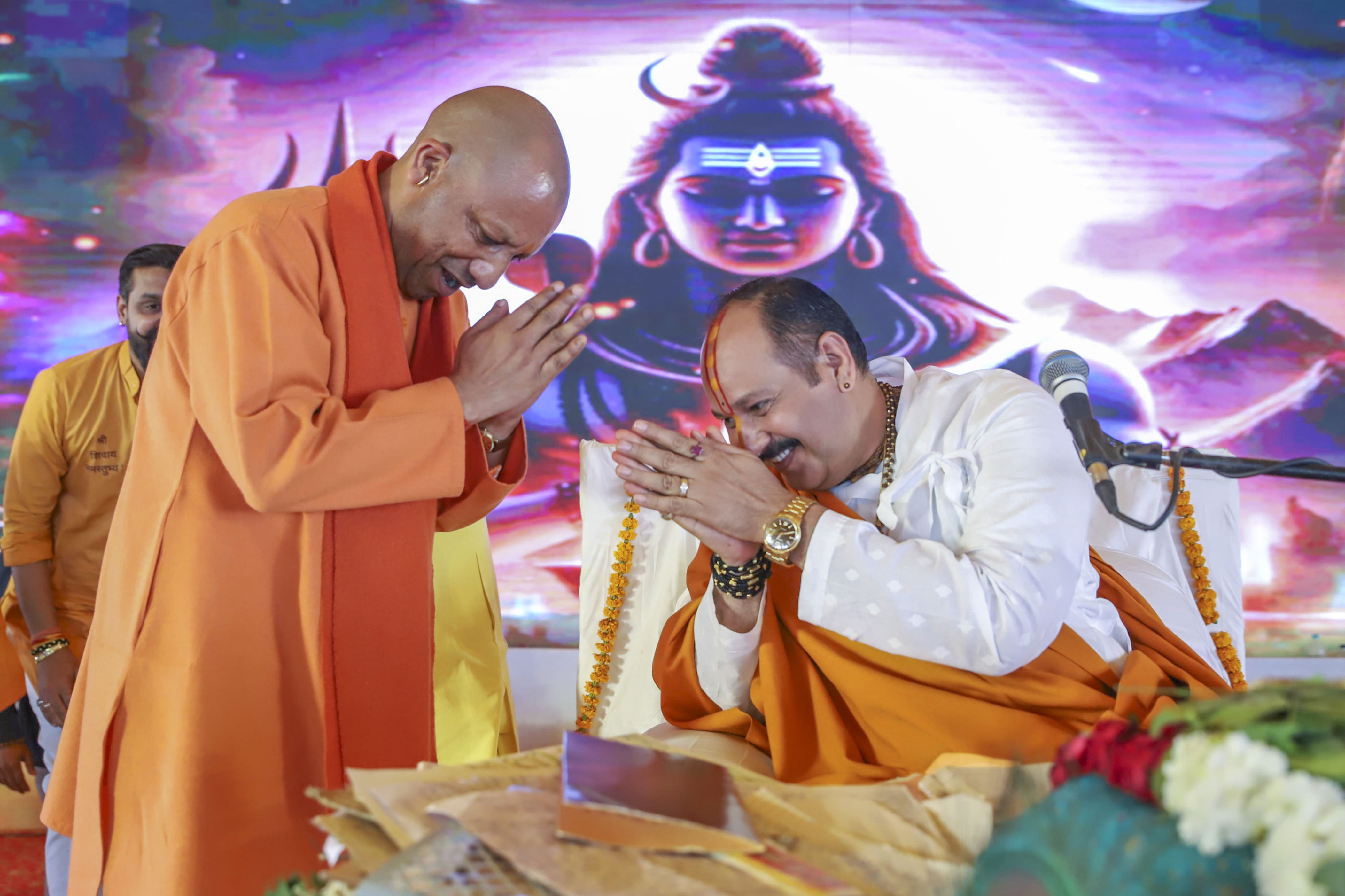 Climate change drying up rivers, need to act now: UP CM at Maha Kumbh