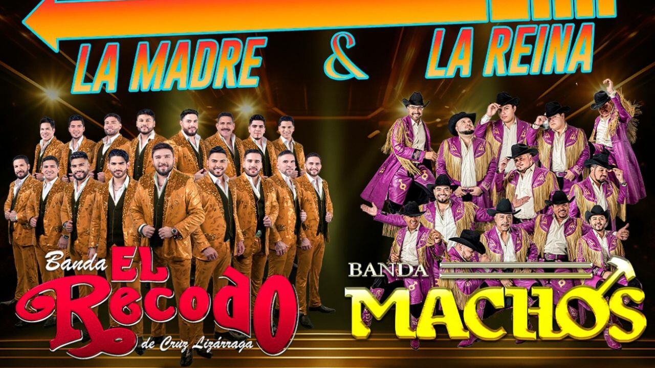 Banda El Recodo y Banda Machos se unen para una histórica gira