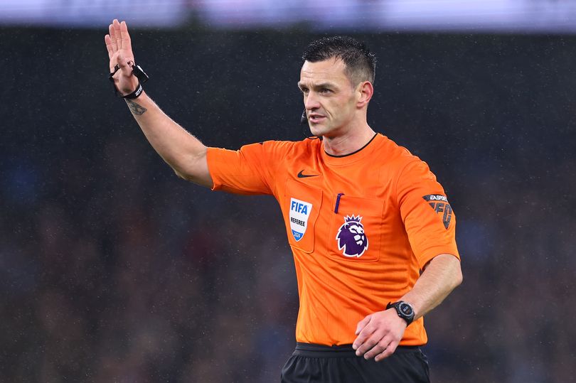 Andy Madley banned from refereeing game, Harry Maguire 'lost head ...