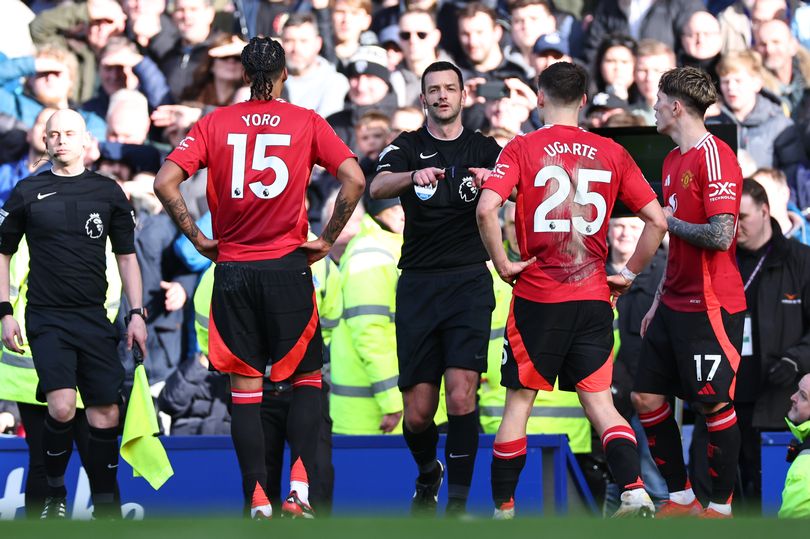 Andy Madley banned from refereeing game, Harry Maguire 'lost head ...