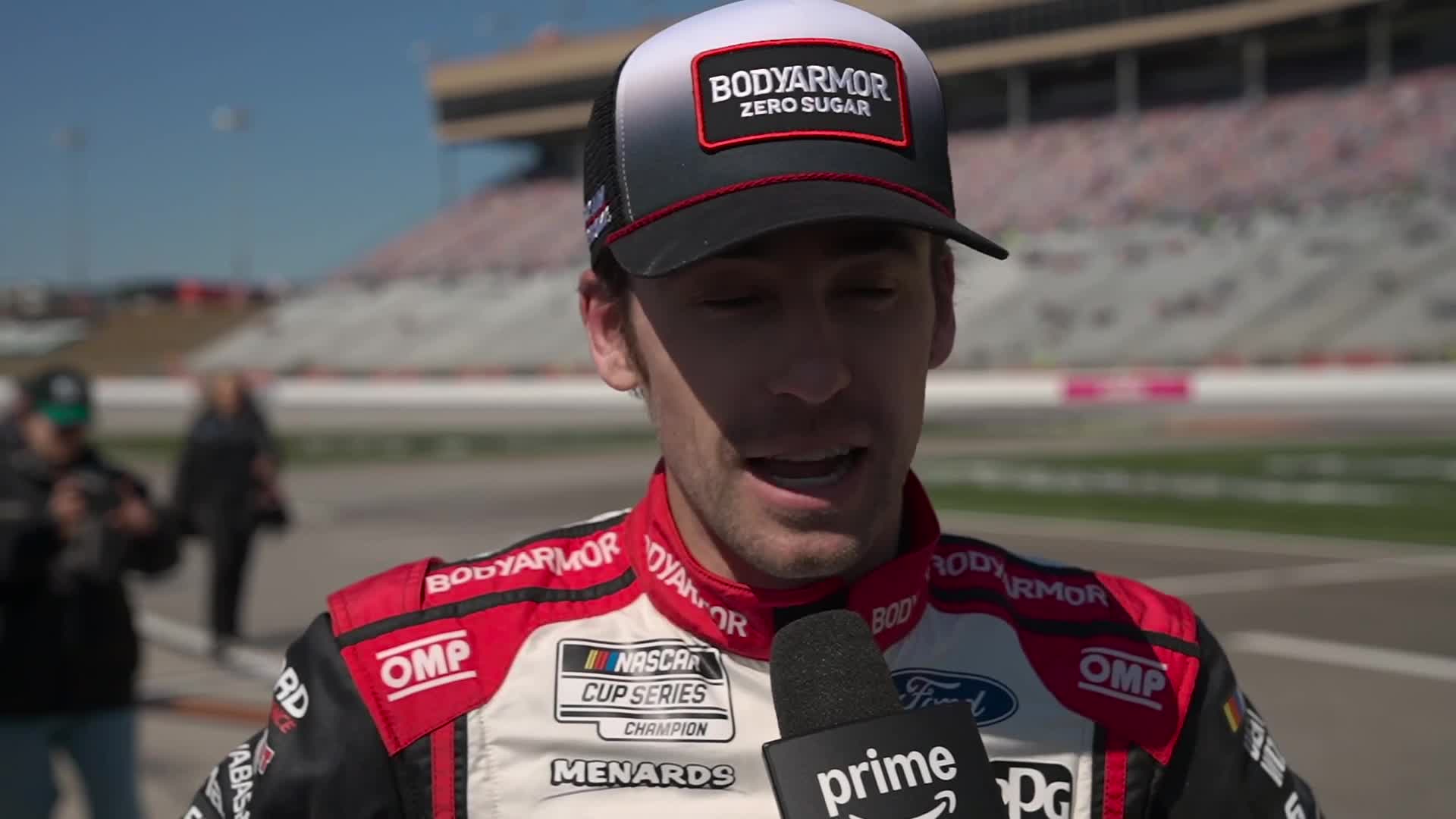 Ryan Blaney surges to Atlanta pole as Team Penske Fords dominate Saturday