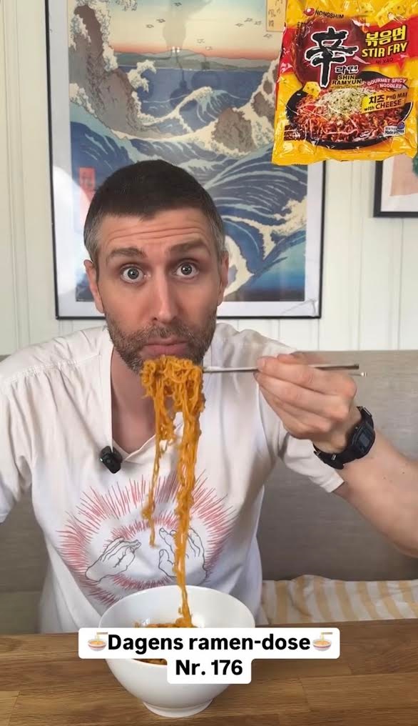 Har smakt på 189 forskjellige nudler: Se de beste og de verste her