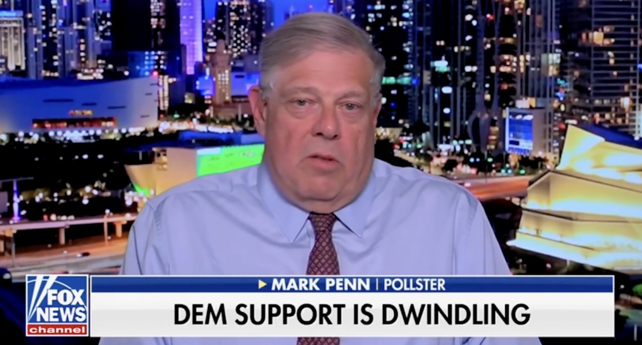 Former Clinton Pollster Tells Fox News Democratic Party Support Is at ...