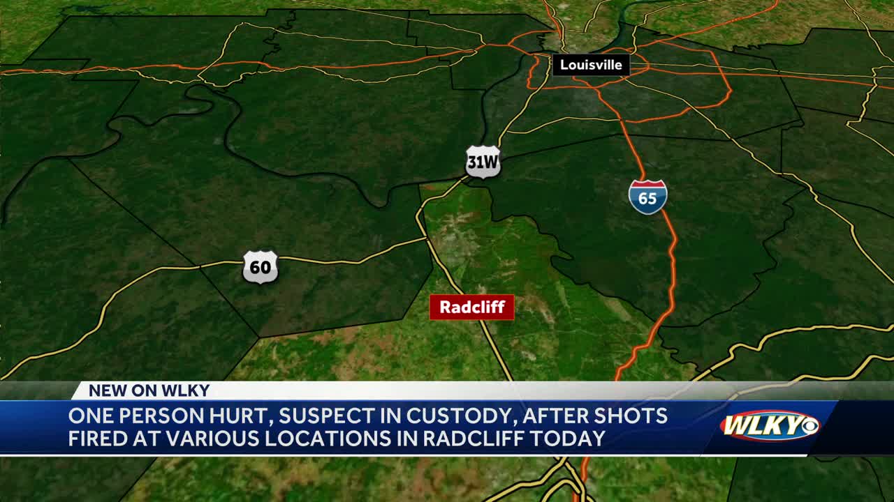 One person hurt, suspect in custody, after shots fire at 4 locations ...