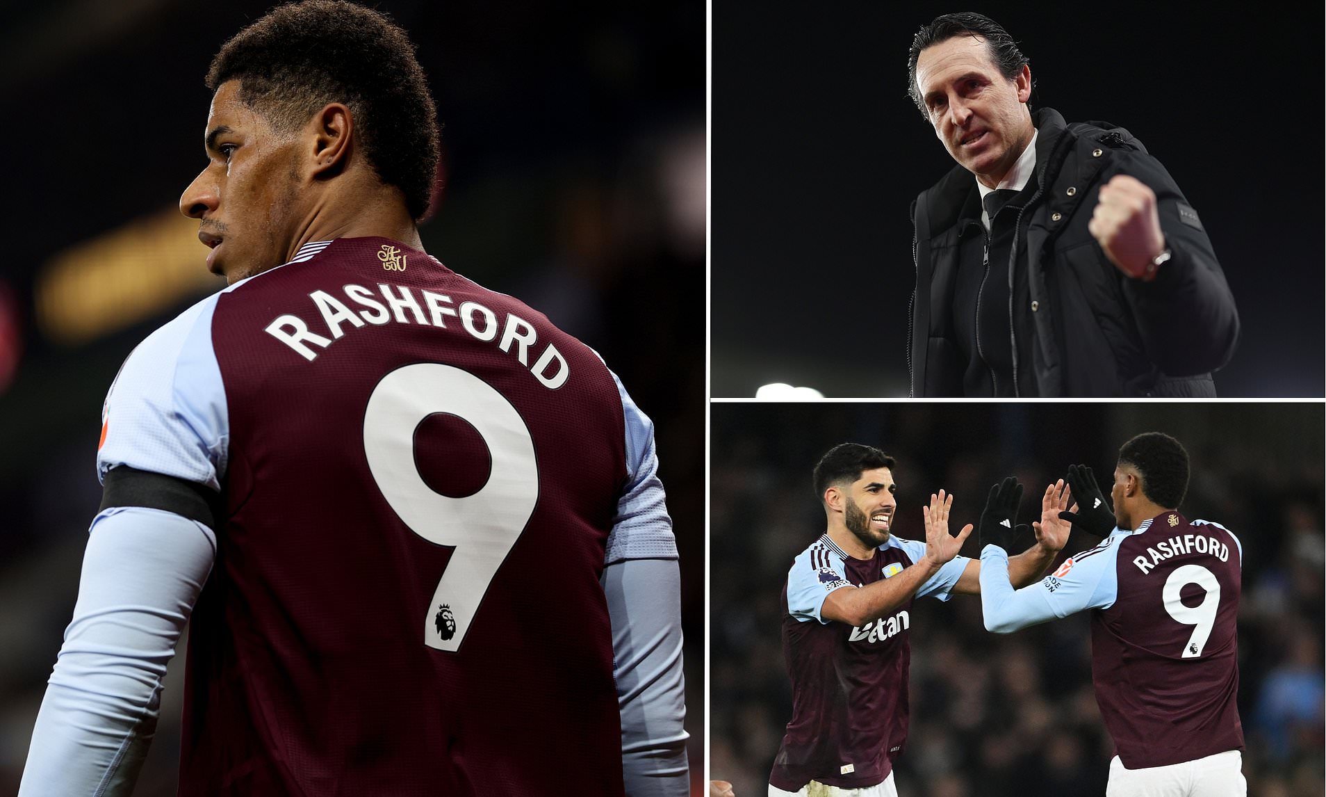 Unai Emery wants to see 'more and more and more' from Marcus Rashford ...