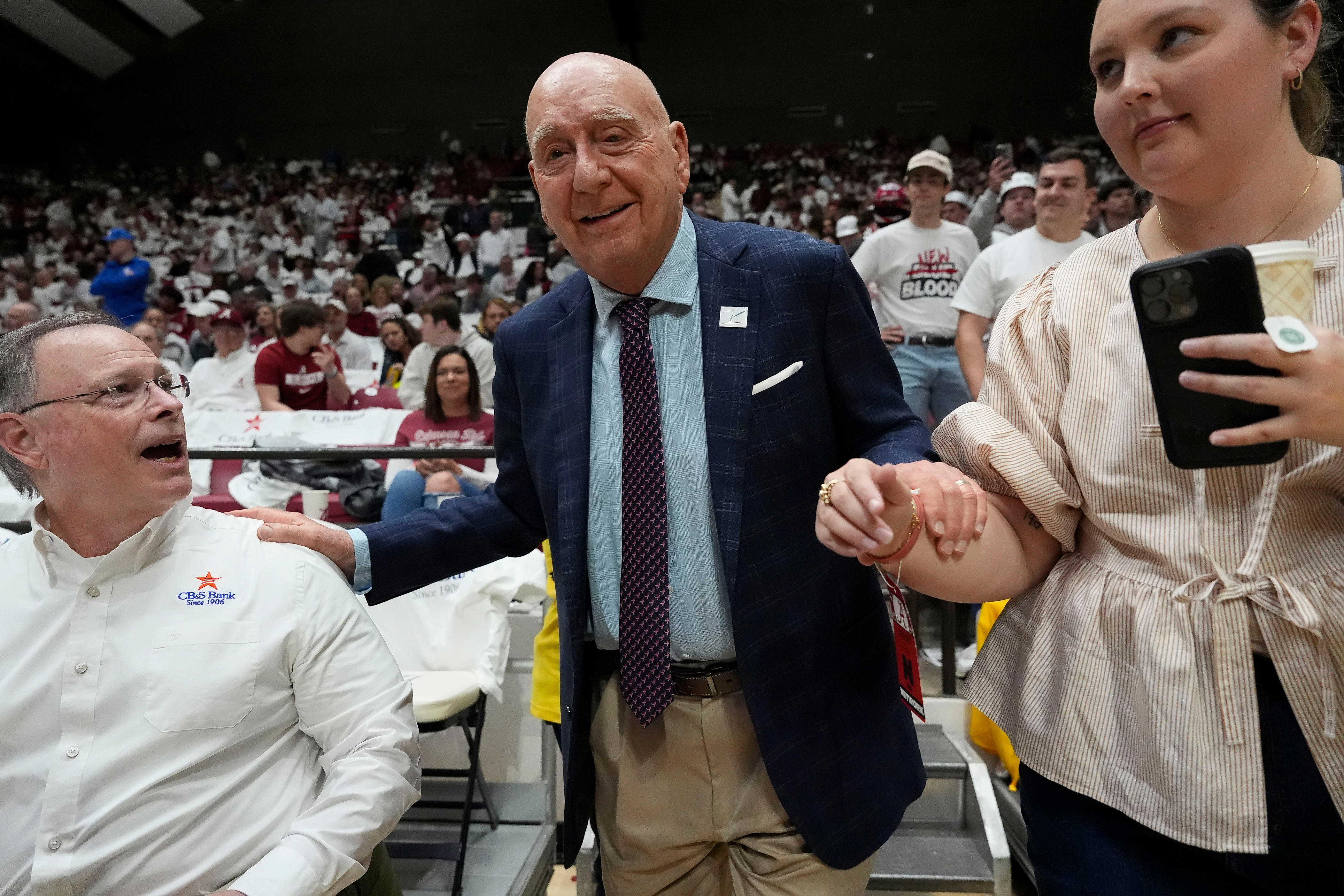 Dick Vitale, 85, on the call for Tennessee basketball vs Alabama on ...