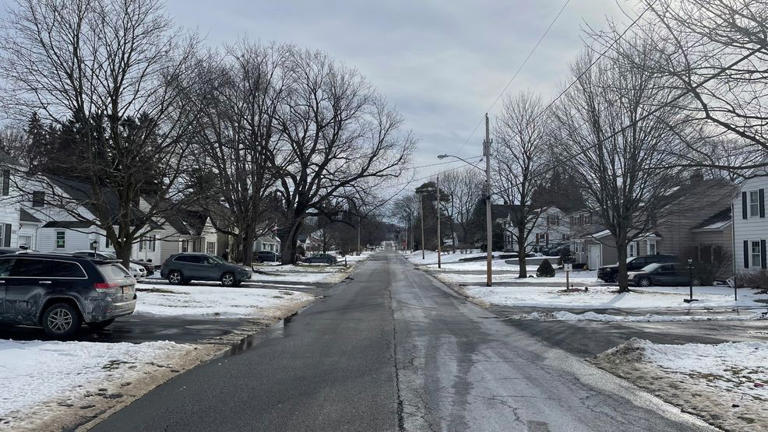 Minor lake effect snow up north tonight then warming up next week