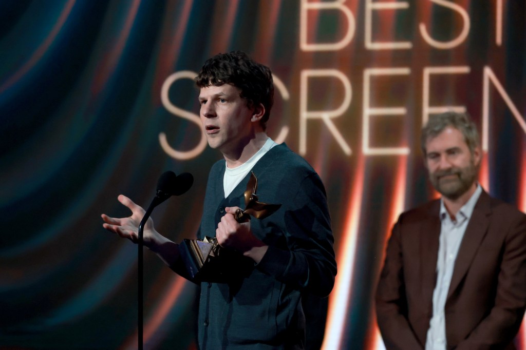 Spirit Awards: ‘A Real Pain' Winner Jesse Eisenberg On "Spontaneous ...