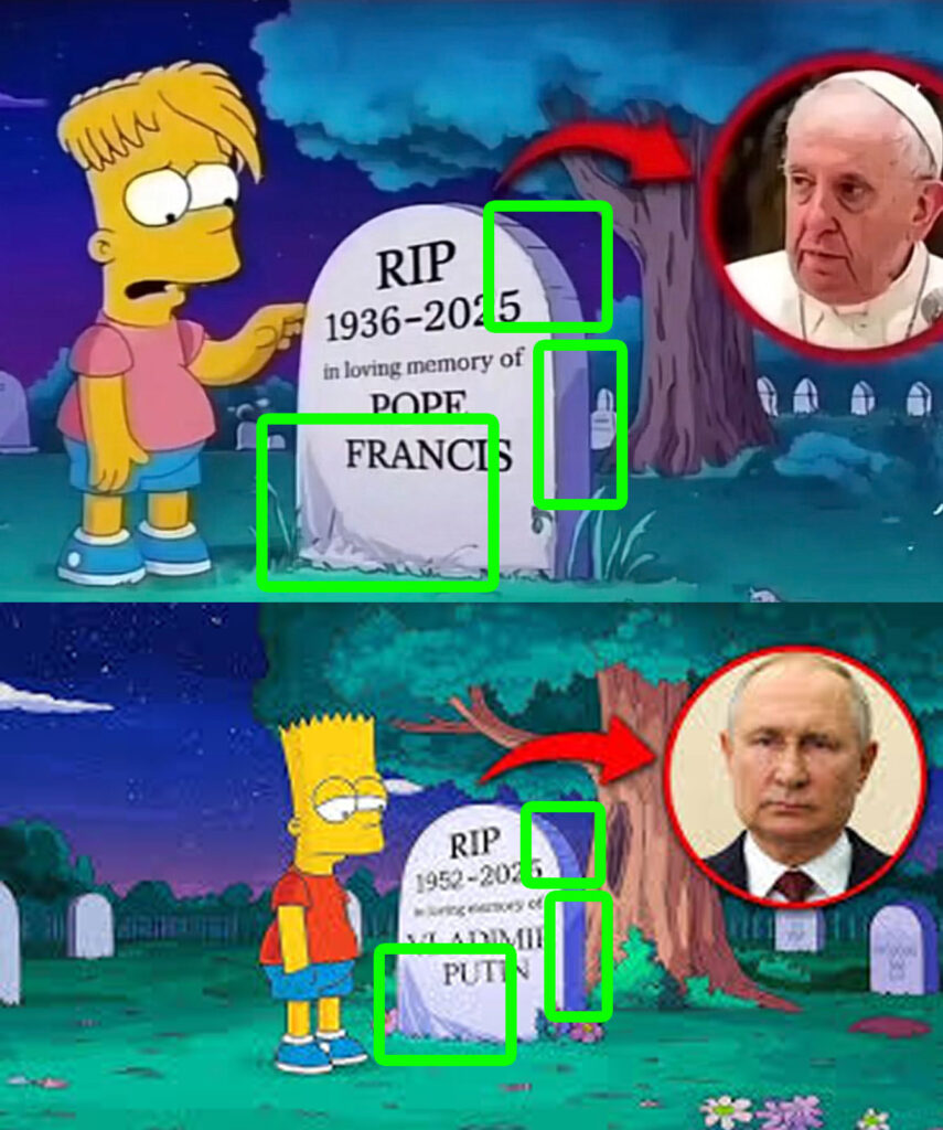 I Simpson avevano previsto la morte di Papa Francesco nel 2025 ...