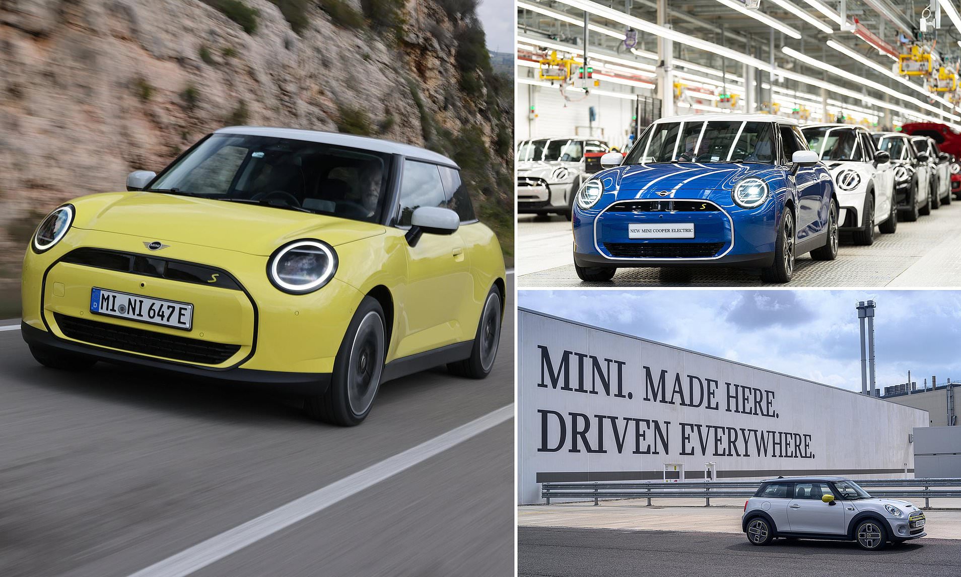 BMW pauses £600million plan to make electric Minis in Britain