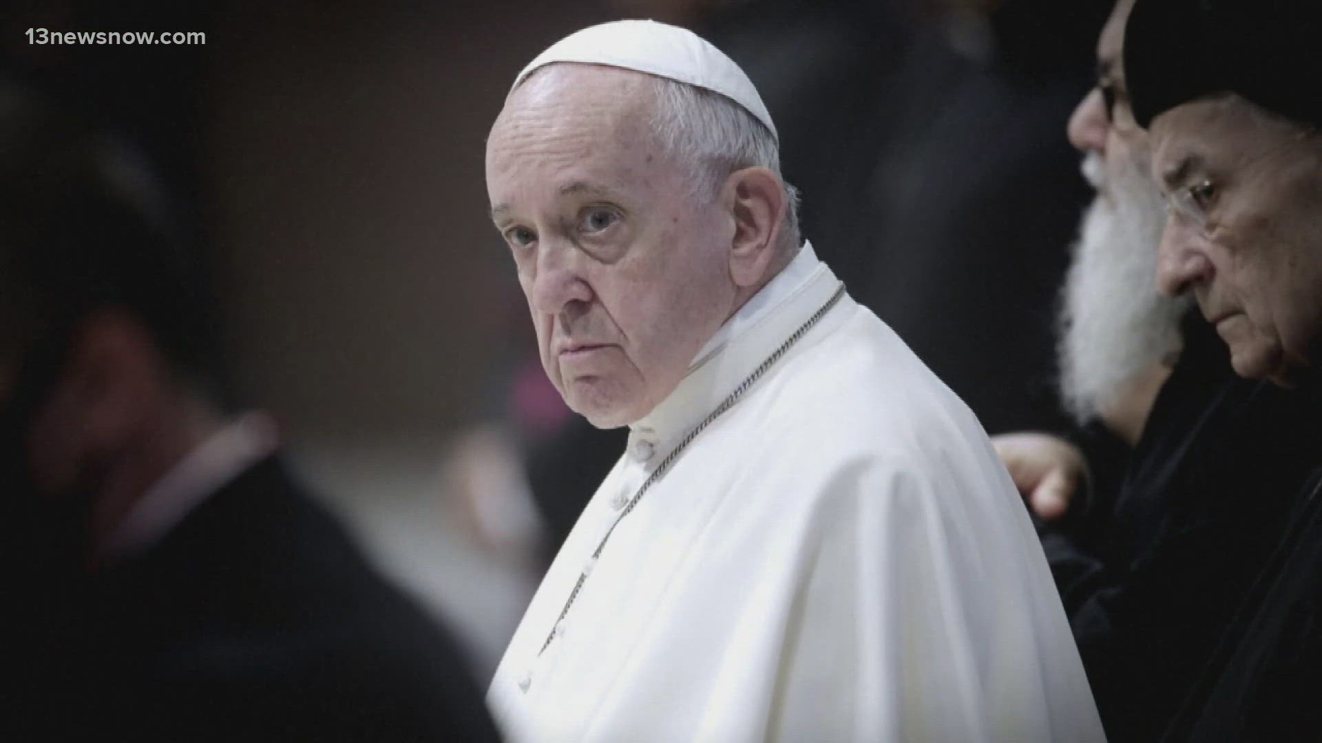The Vatican says Pope Francis' health is improving The Vatican says Pope Francis' health is improving