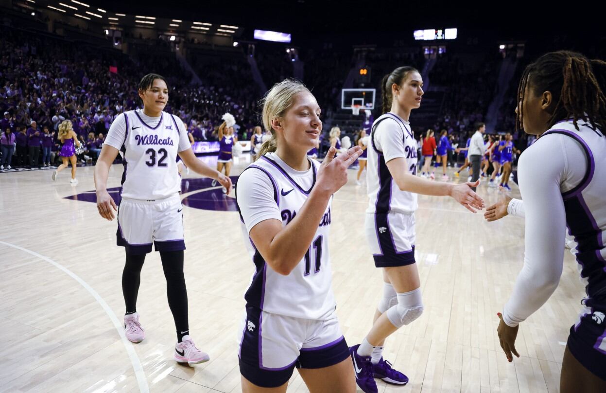 No. 12 K-State dominates Kansas in second round of Sunflower Showdown