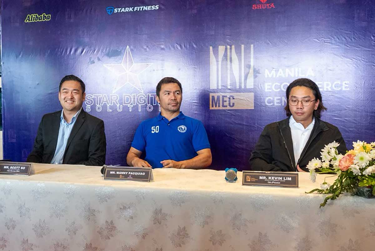 Manny Pacquiao unveils Manila Ecommerce Center and Star Digital Solutions