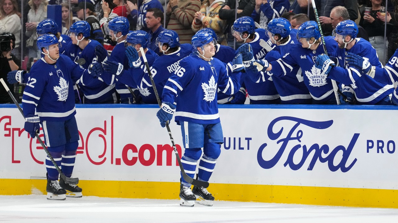 Maple Leafs’ depth leads way in first game of regular-season stretch run