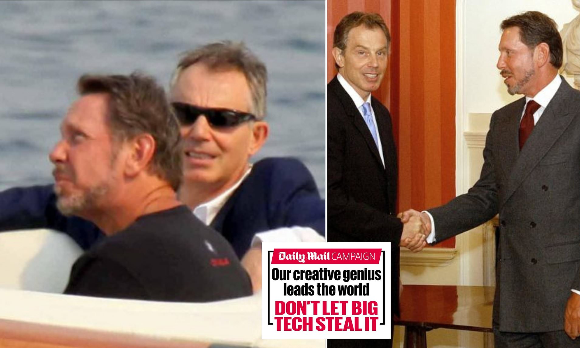 Why we should worry about Tony Blair's bromance with tech tycoon