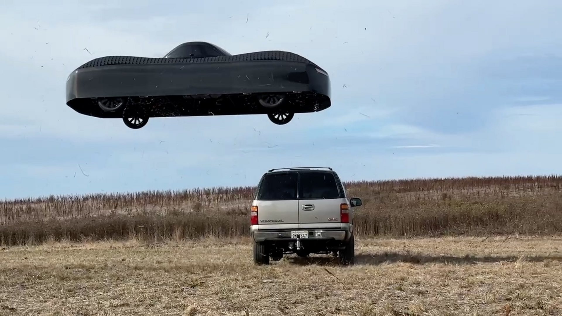 Watch: A real-life flying car takes to the skies
