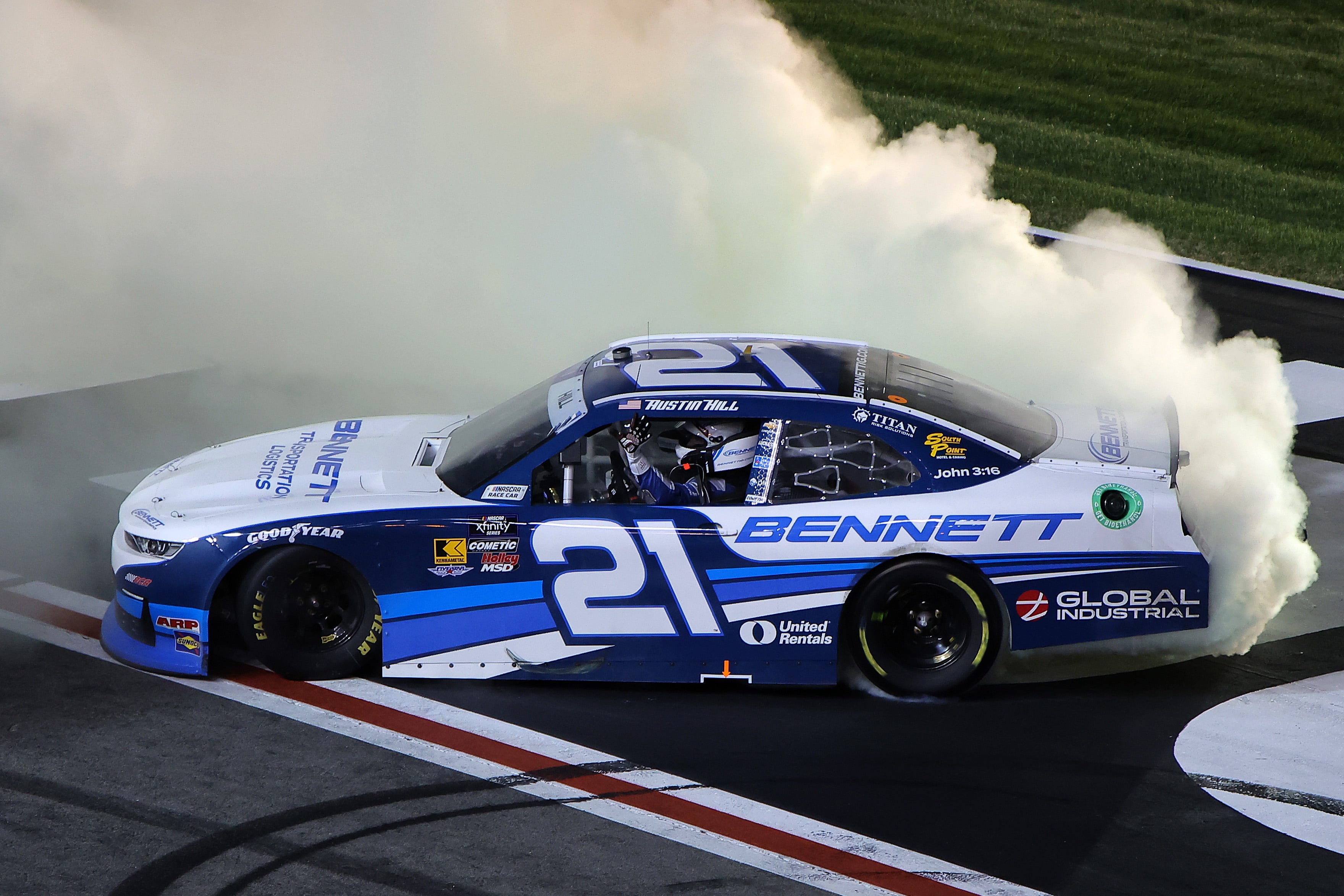 Austin Hill wins NASCAR Xfinity Series race at Atlanta, full results