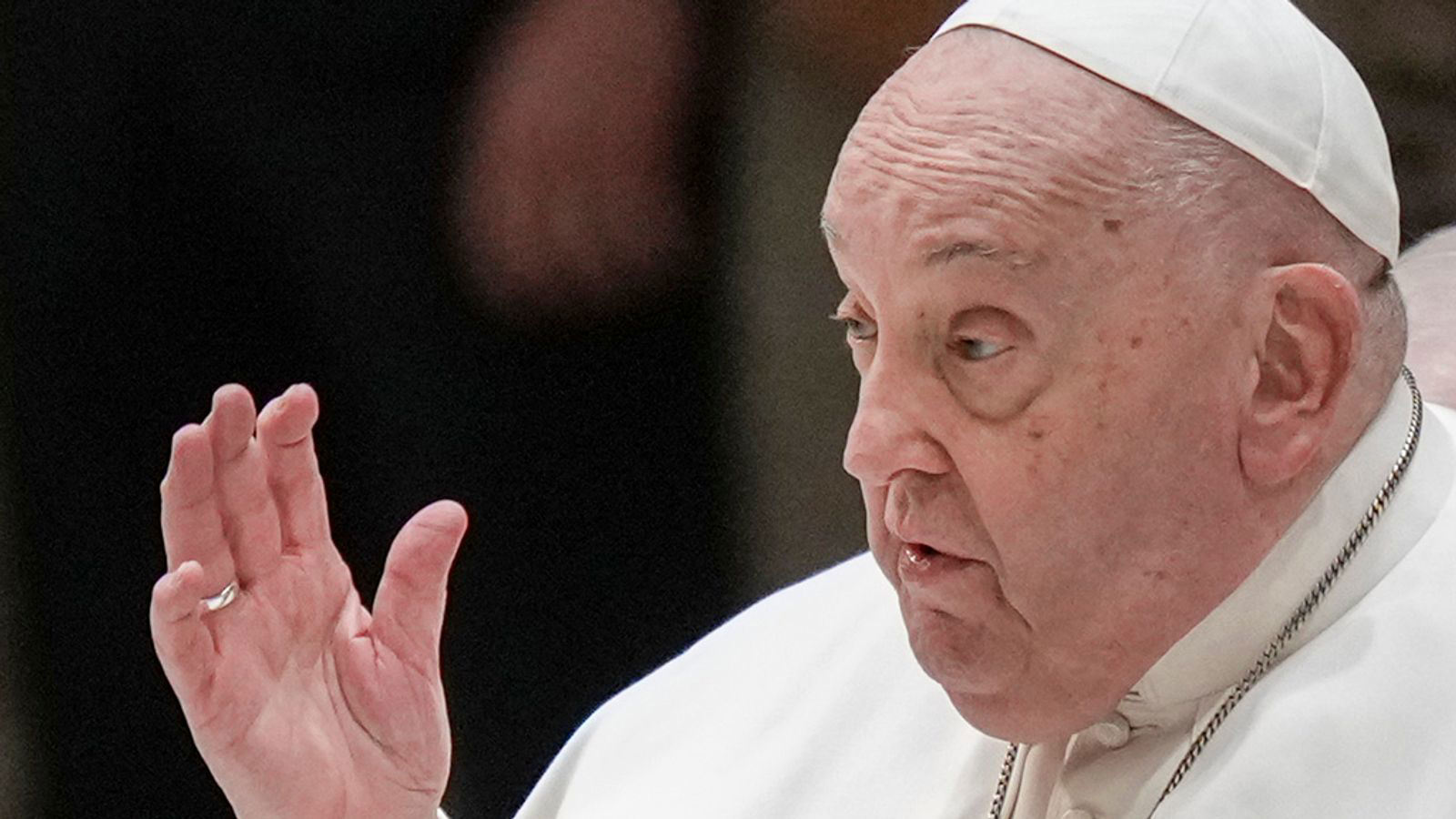 Pope Francis 'resumes some work' after 'slight improvement' in health Pope Francis 'resumes some work' after 'slight improvement' in health