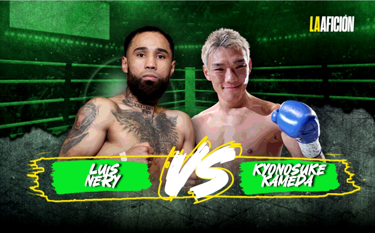 'Pantera' Nery vs. Kyonosuke Kameda EN VIVO: ver pelea del mexicano HOY