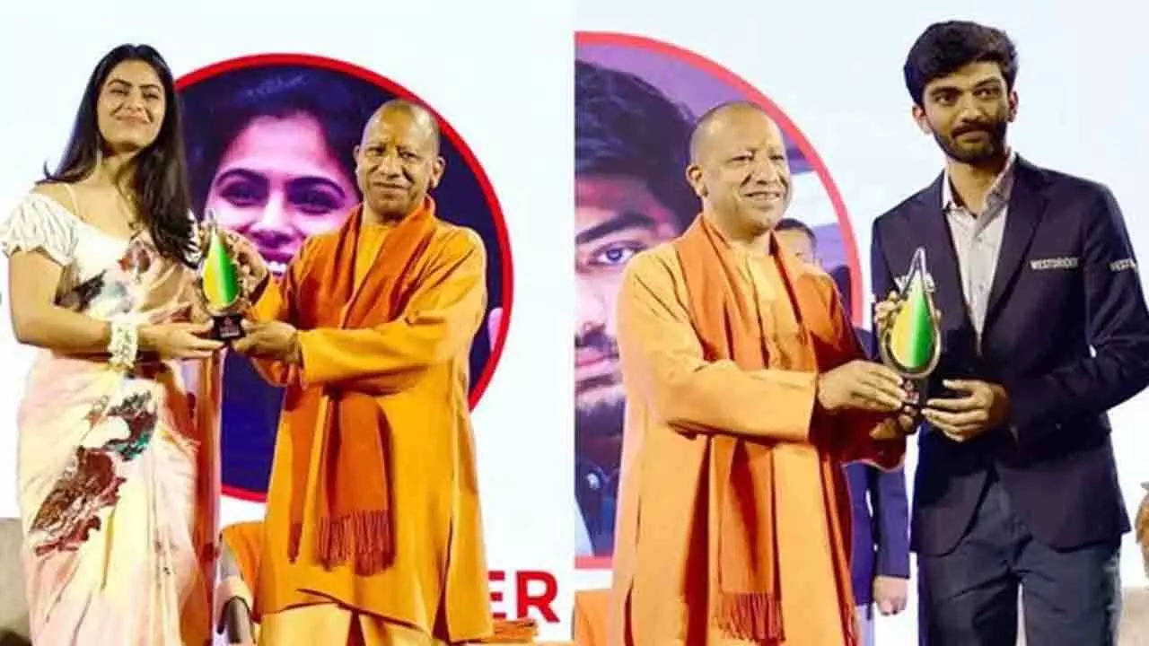 D Gukesh and Manu Bhaker named sportspersons of the year, UP best state ...