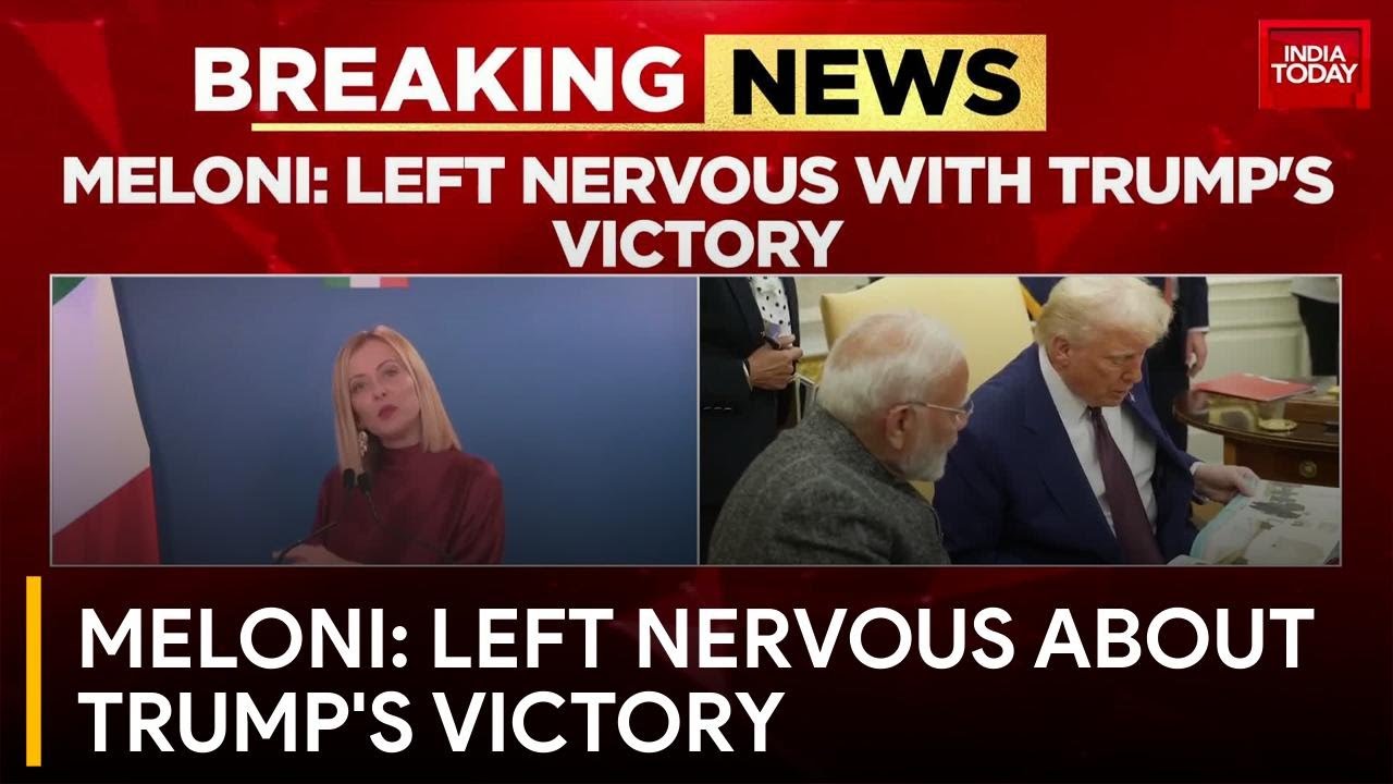 Meloni calls out left's hypocrisy, backs Trump and PM Modi
