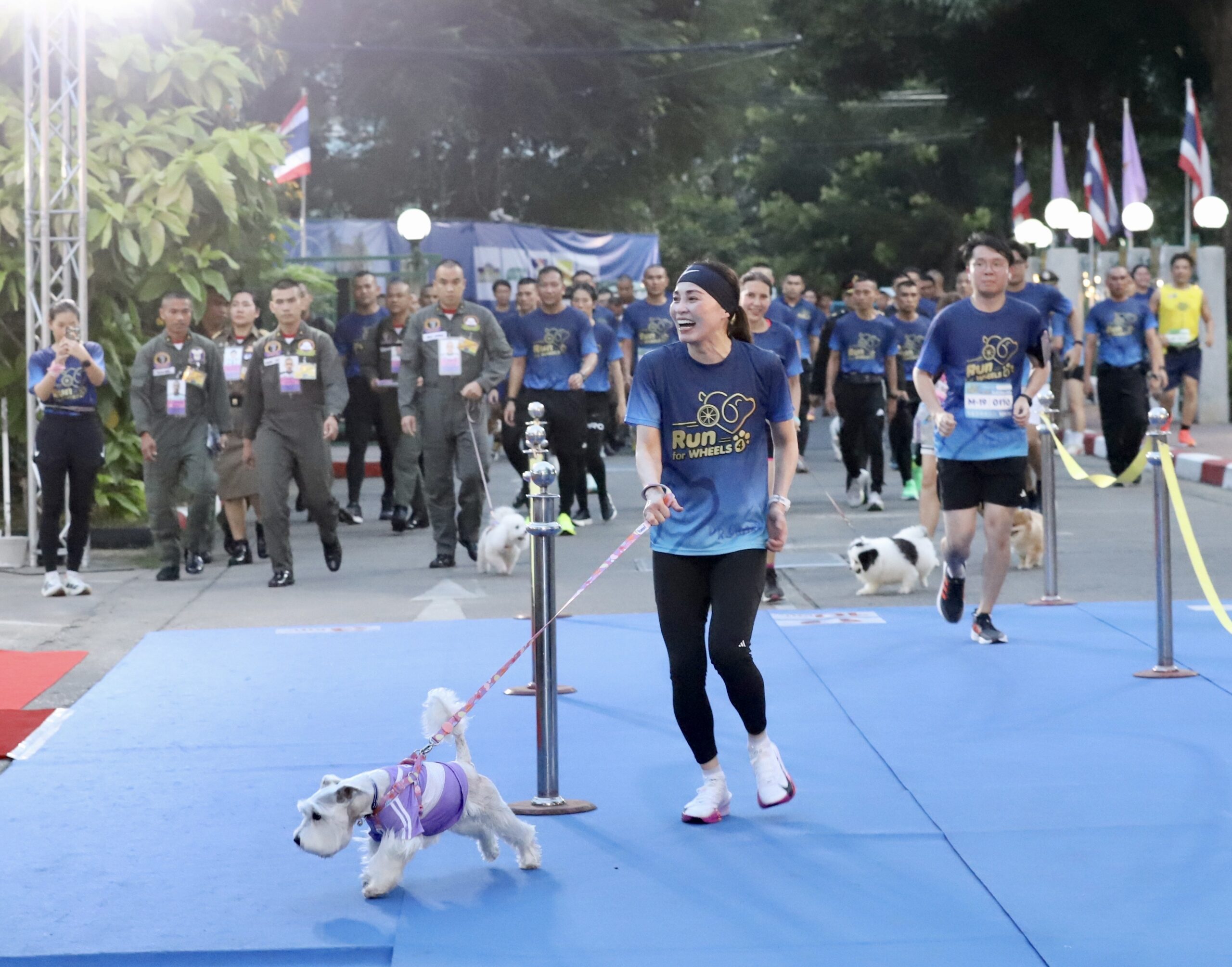 พระราชินี เสด็จฯส่วนพระองค์ ทรงร่วมวิ่งรายการ Run For Wheels ครั้งที่ 4