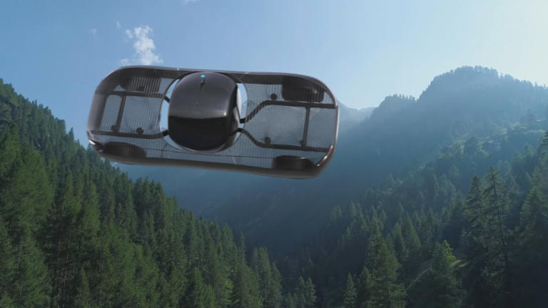 Turning sci-fi into reality, flying car conducts vertical takeoff in ...