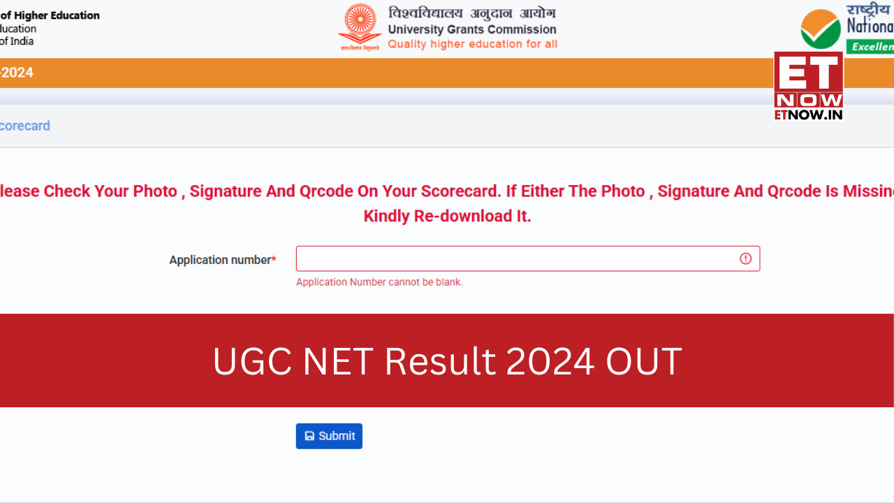 UGC NET Result 2024 OUT; How to download scorecard PDF at ugcnet.nta.ac.in